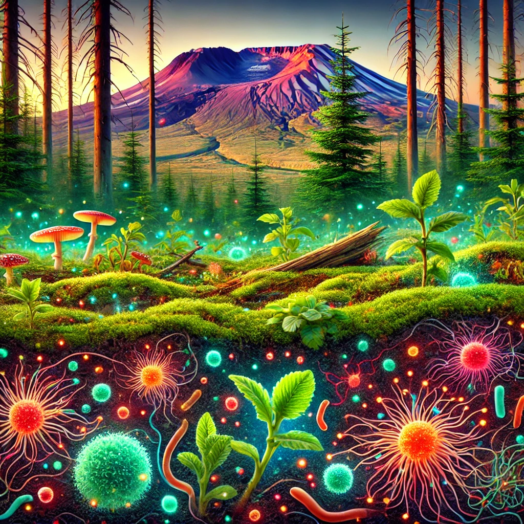 How Microbes Are Helping Mount St. Helens’ Forests Recover - The Voyaging