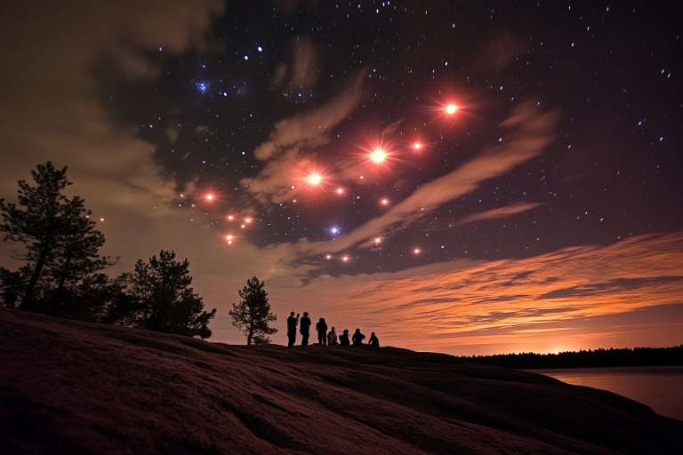 15 Unexplained Lights in the Sky That Defy Explanation - The Voyaging
