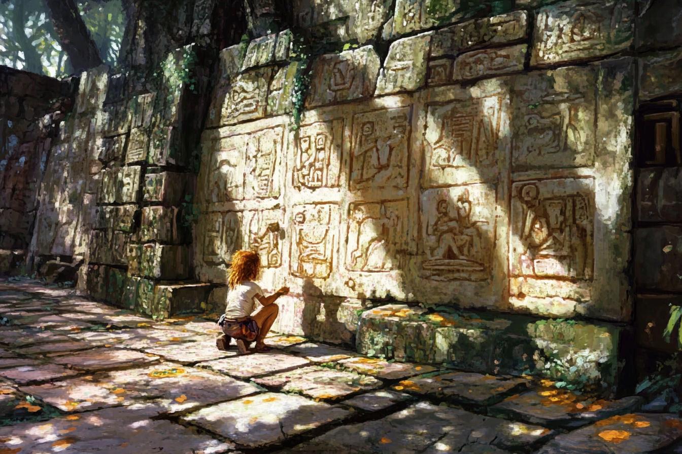 13 Cryptic Carvings That Hint at an Unknown Ancient Language - The Voyaging