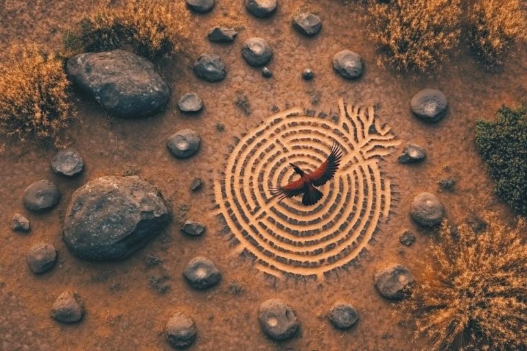 9 Mysterious Symbols in Deserts Only Seen From the Sky - The Voyaging